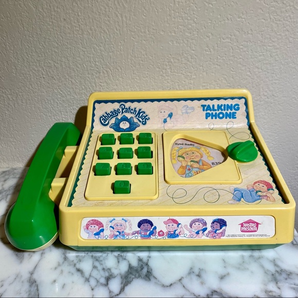 Hasbro | Toys | 983 Cabbage Patch Kids Talking Phone Hasbro Preschool ...
